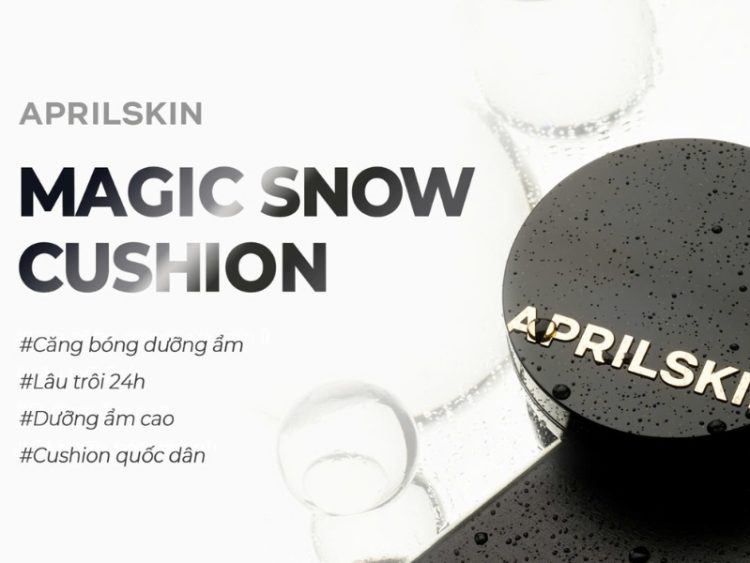 Review phấn nước April Skin 3 loại bán chạy nhất hiện nay