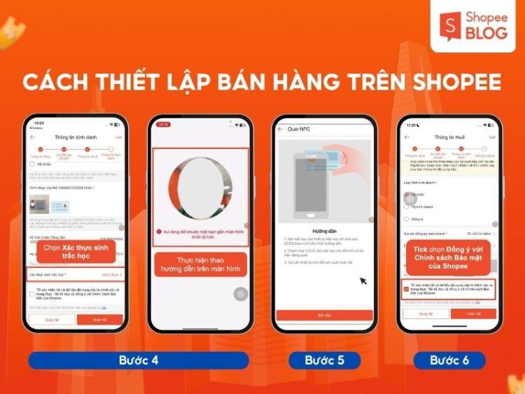 Cách mở shop trên Shopee cực đơn giản, chi tiết từ A-Z cho người mới